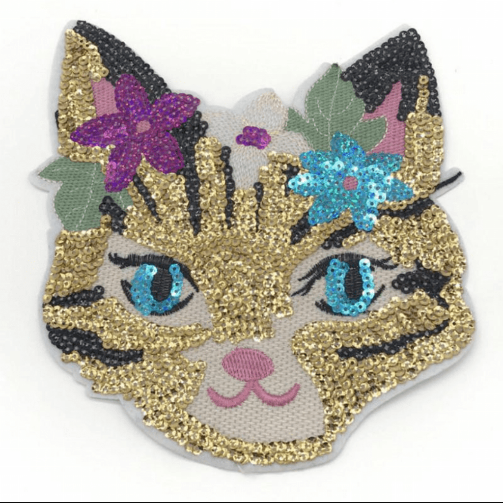 Patch chat à broder – Boutique Estelline
